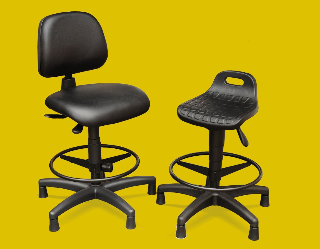 Banco Semi Sentado Ergonomico com Laudo NR-17